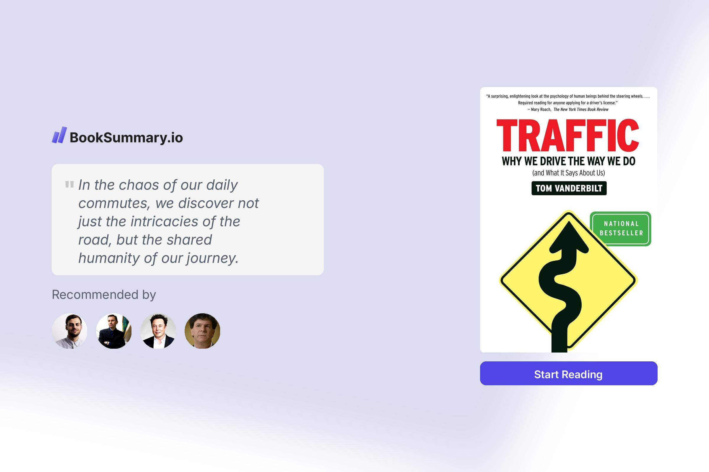 Traffic Book Summary