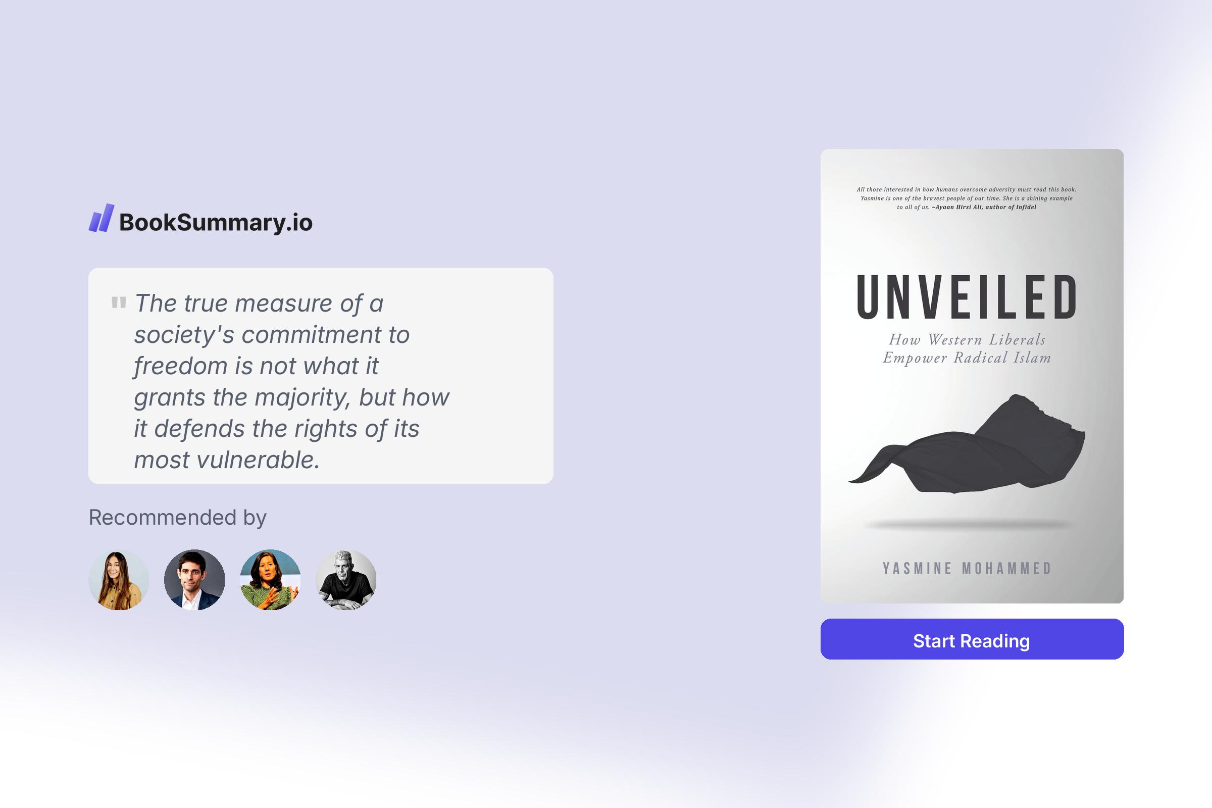 Unveiled Book Summary