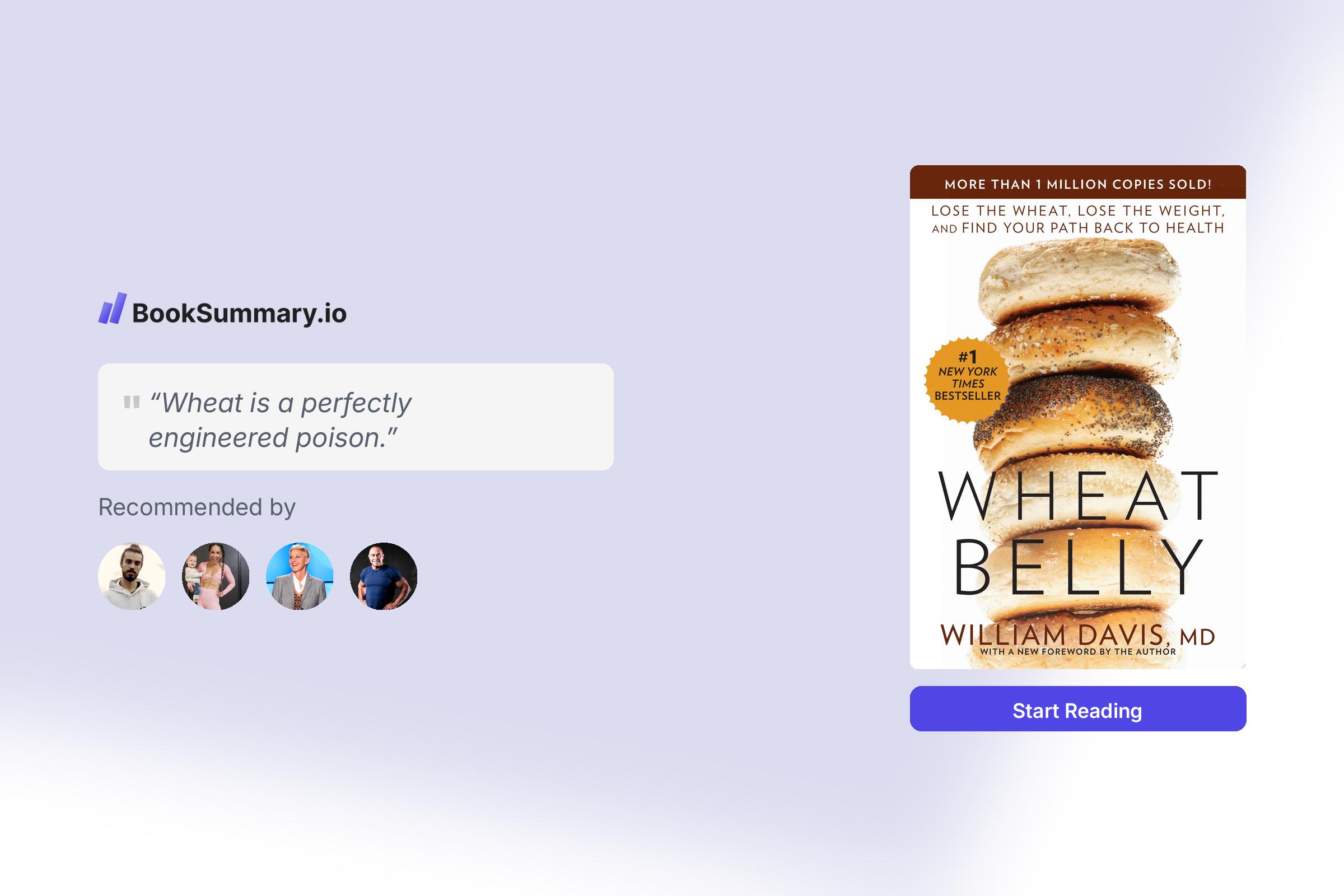 Wheat Belly Book Summary