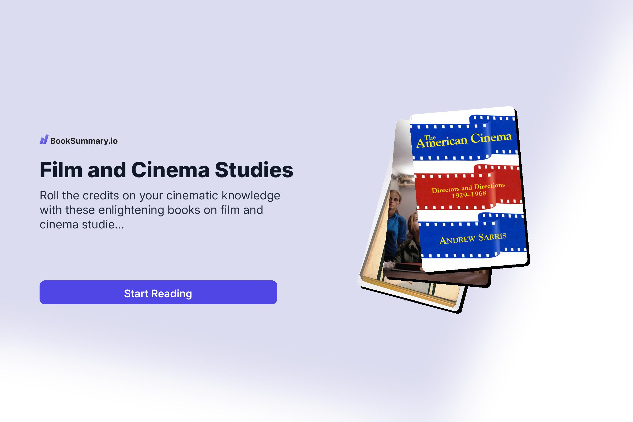 Film Studies Books & Cinema Analysis Podcast Episodes