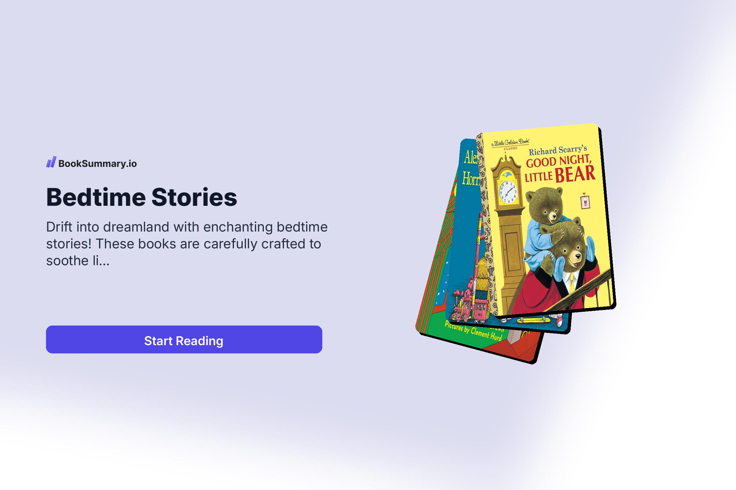 Bedtime Story Books & Children's Sleep Podcast Episodes