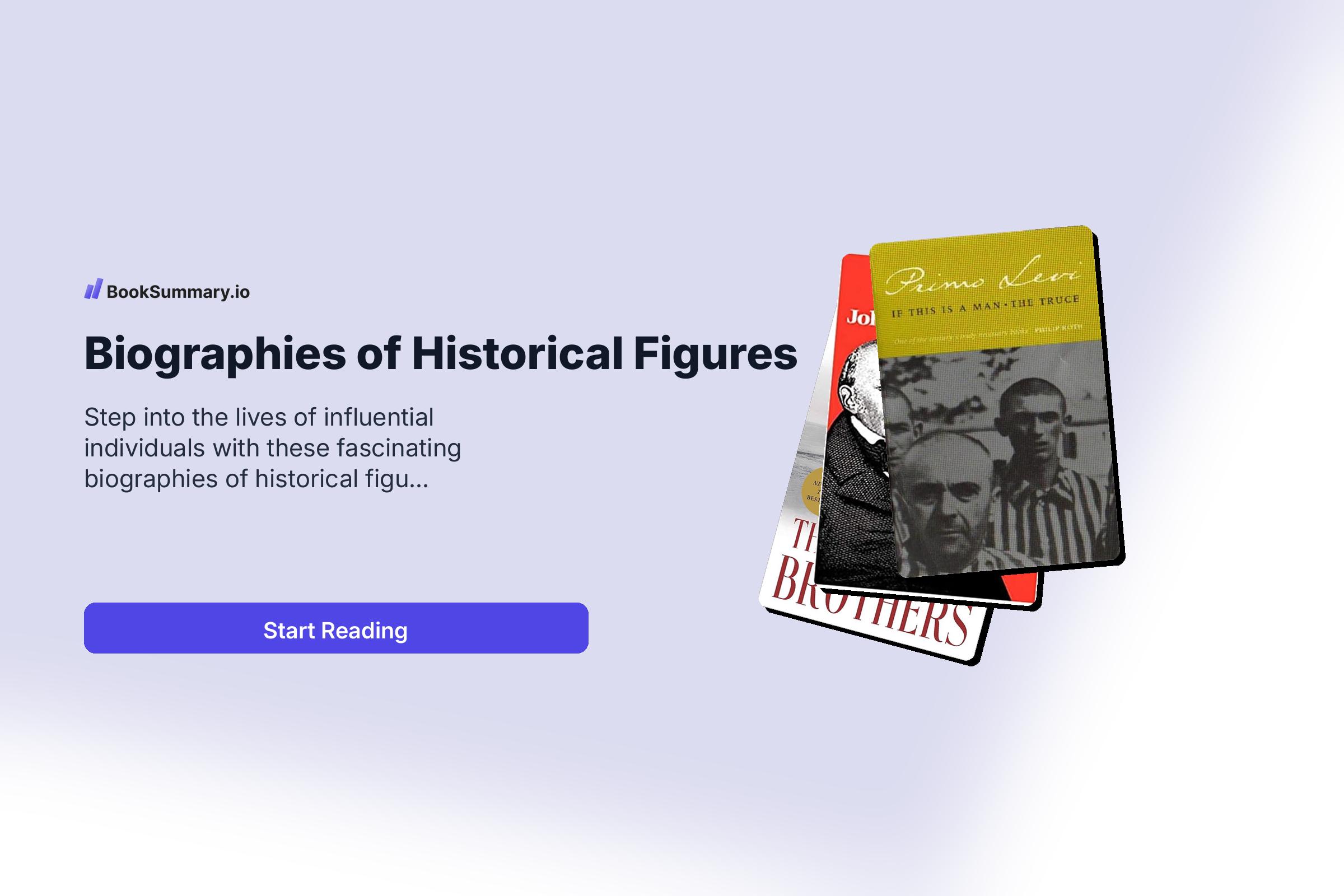 Historical Biography Books & Legacy Podcast Episodes