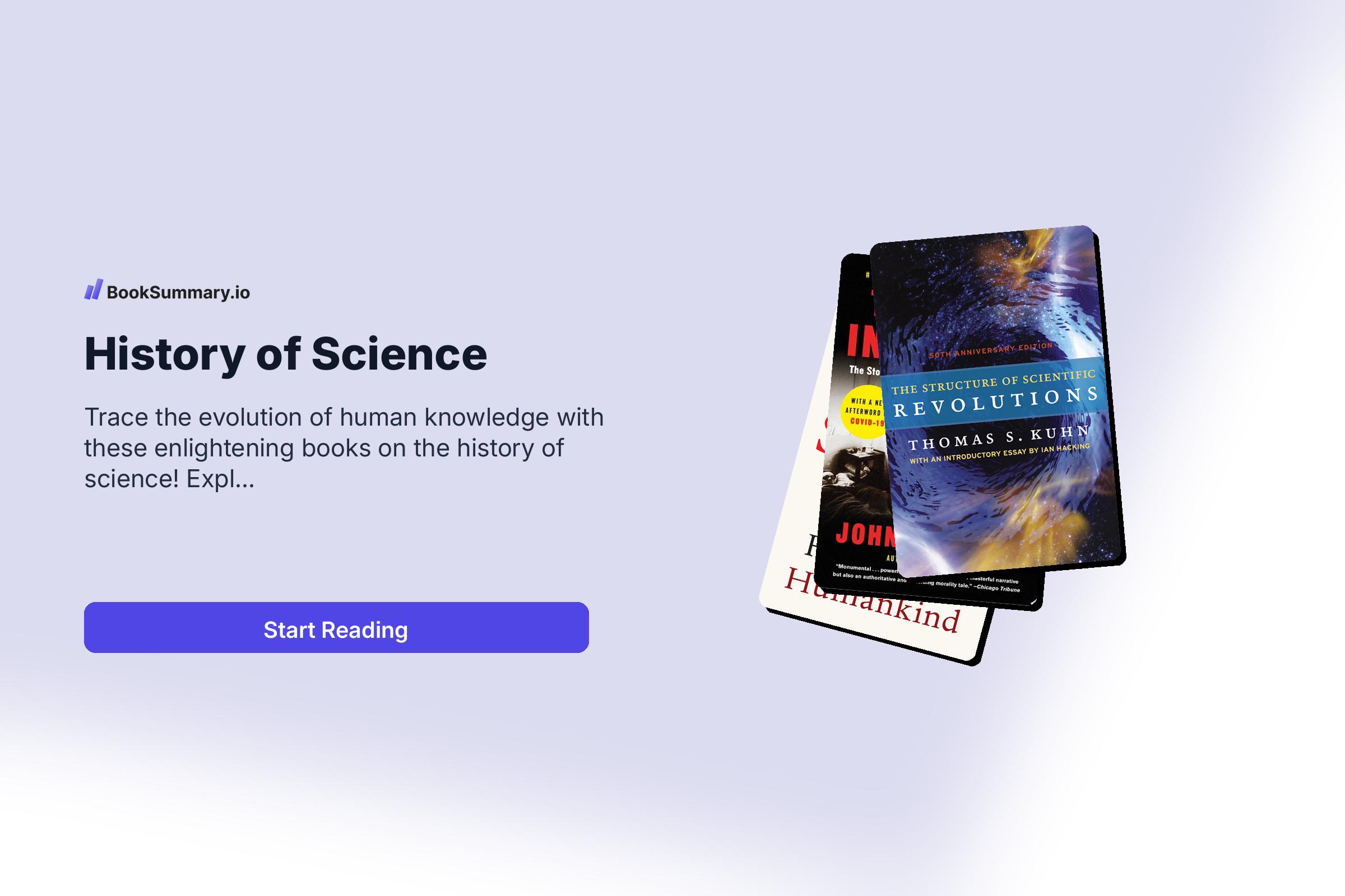 Science History Books & Discovery Podcast Summary Collection
