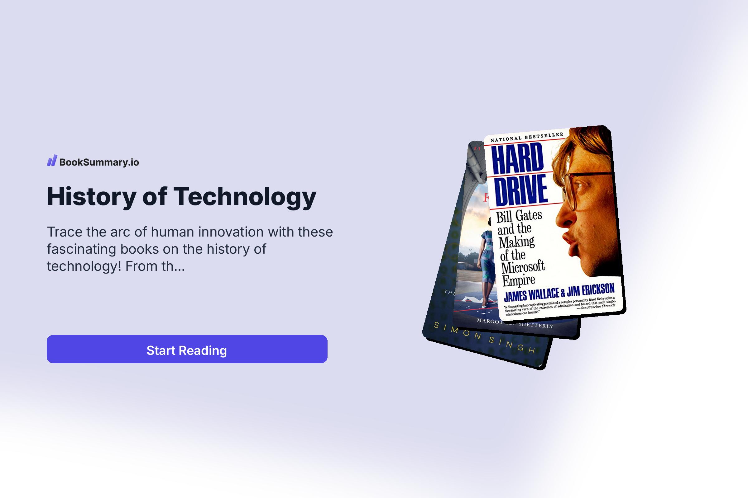 Technology History Books & Innovation Podcast Episodes