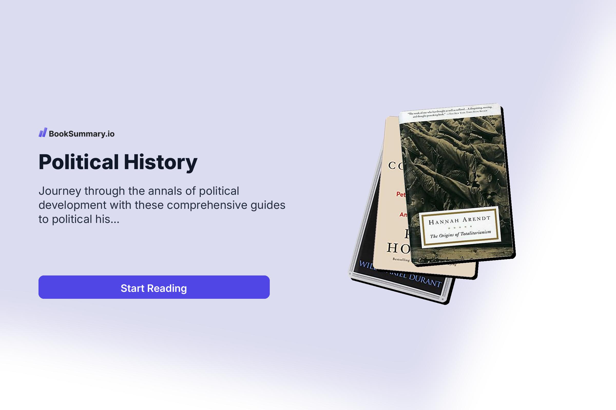 Political History Books & Government Podcast Summary Collection