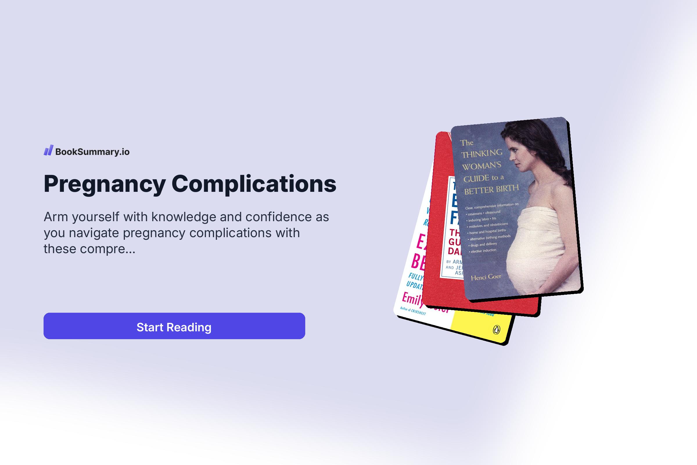 Pregnancy Complications Books & Medical Information Podcasts