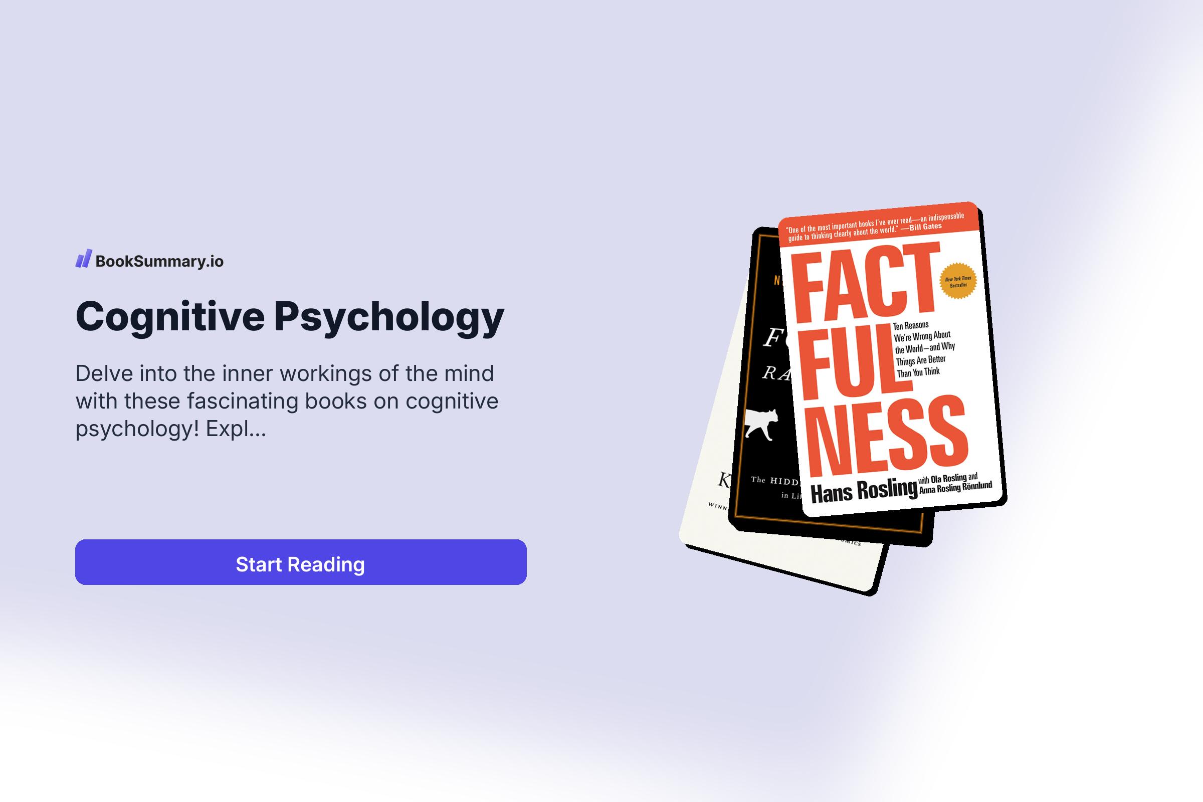 Cognitive Psychology Books & Mind Science Podcast Episodes