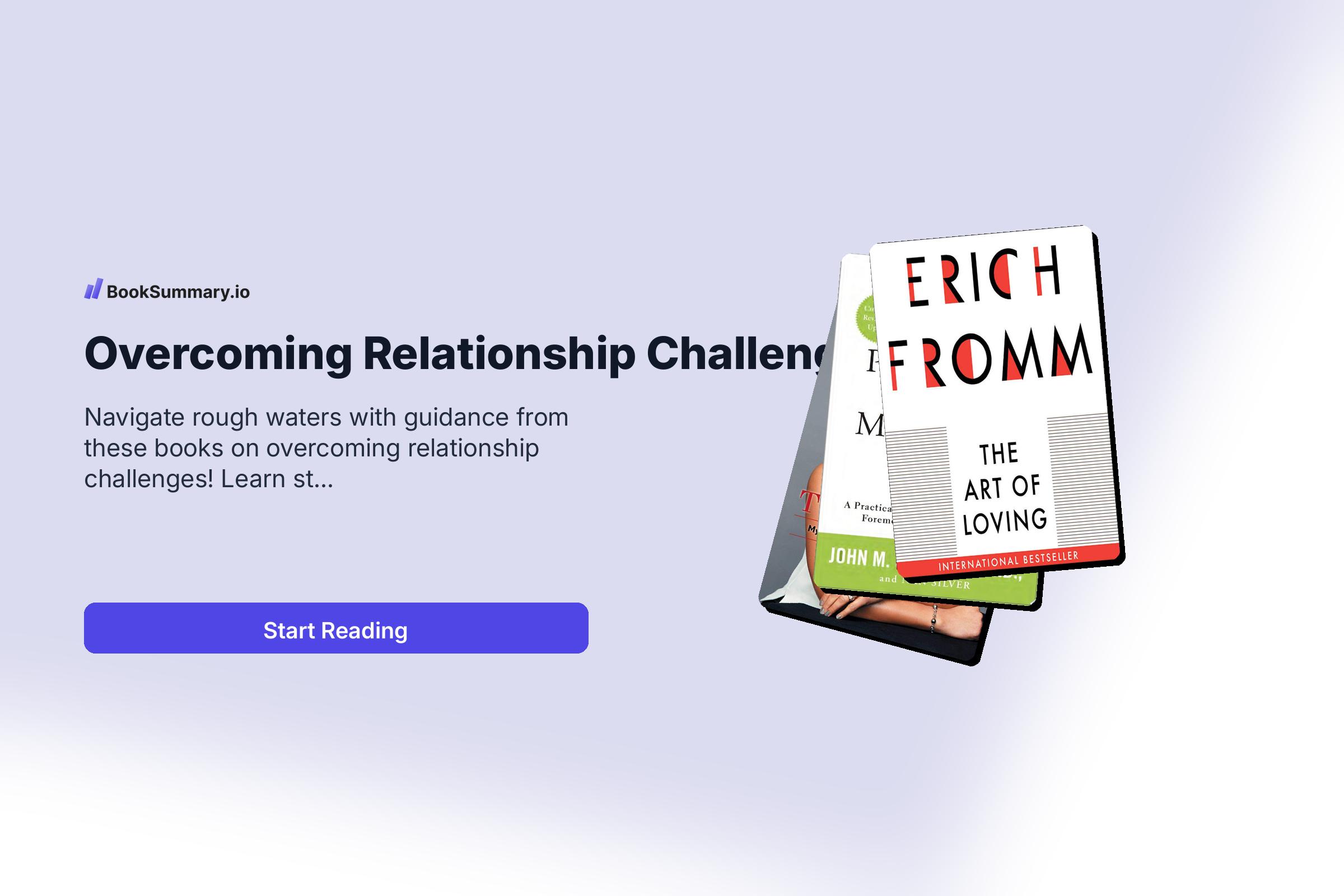 Relationship Challenge Books & Couple Therapy Podcast Episodes